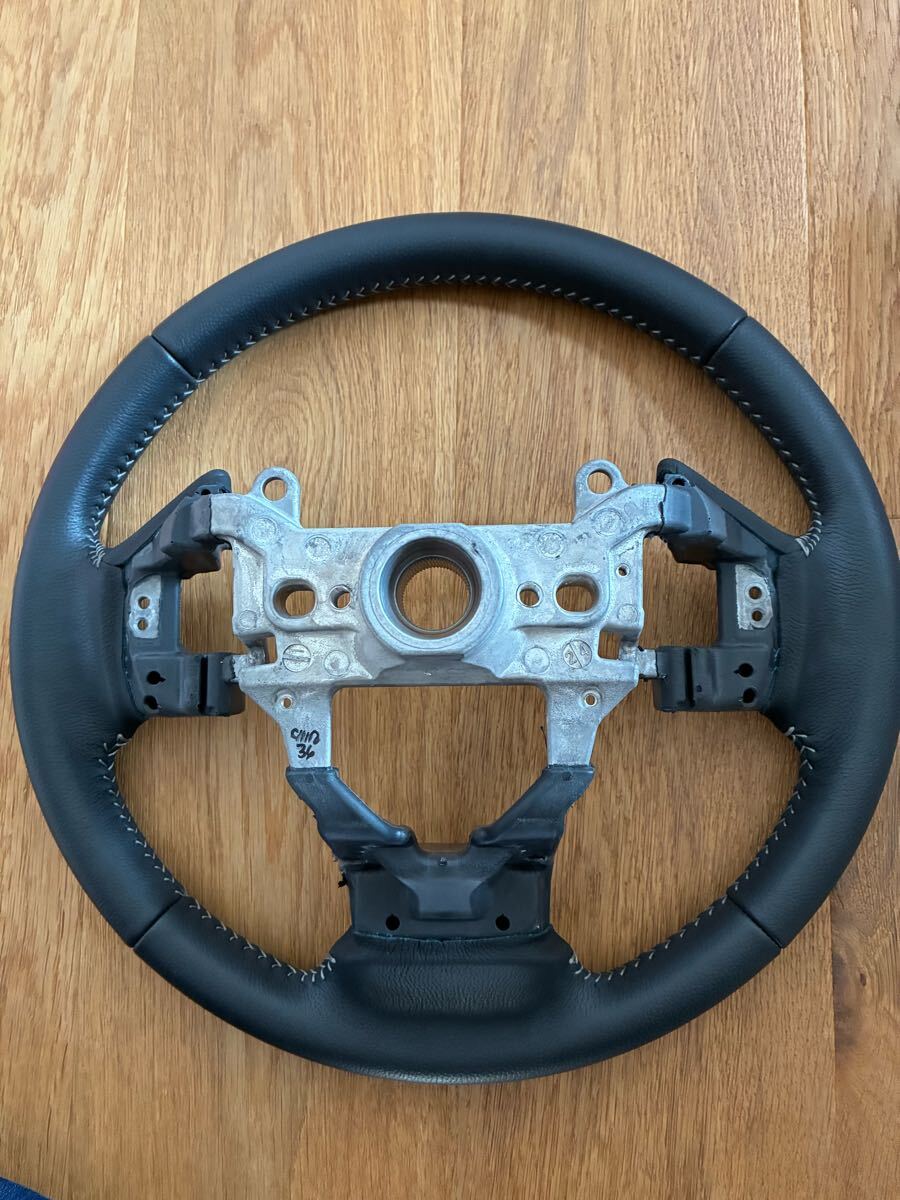 Yahoo!オークション - フリード純正GB5 本革ステアリング