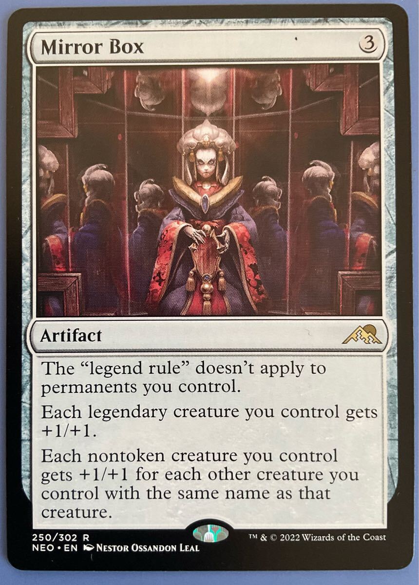 Yahoo!オークション - 【AG-MTG】(250)《鏡の箱/Mirror Box》[NEO] 茶R...