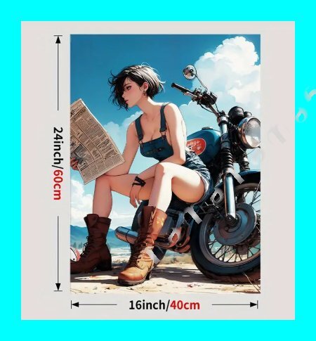 Yahoo!オークション - No.a87 キャンバスポスター 40x60cm キャンバス...