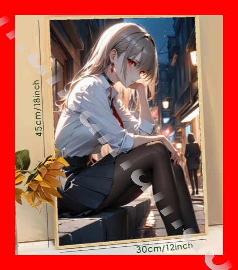 Yahoo!オークション - No.a117 キャンバスポスター 30x40cm キャンバス...