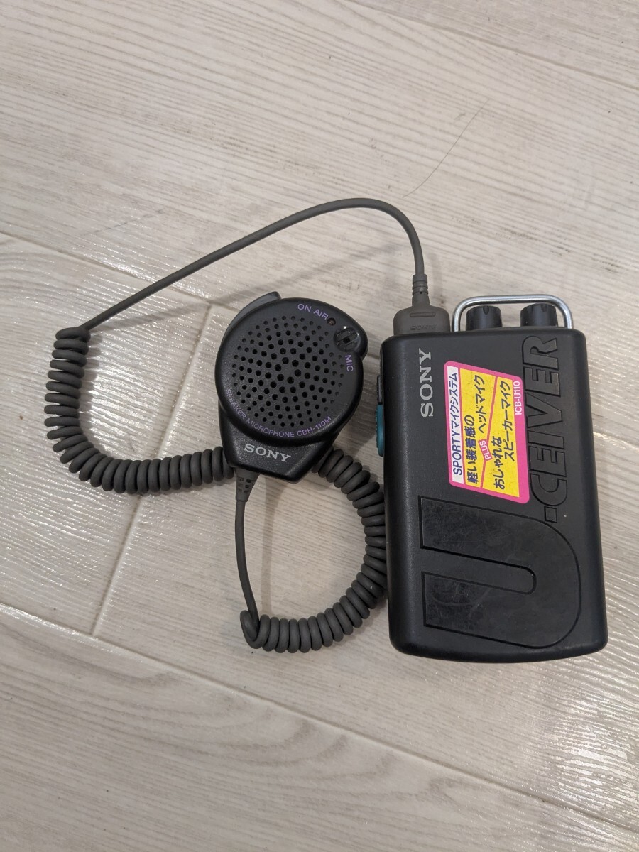 Yahoo!オークション - 【a509】 SONY ソニー 特定小電力 トランシーバ...