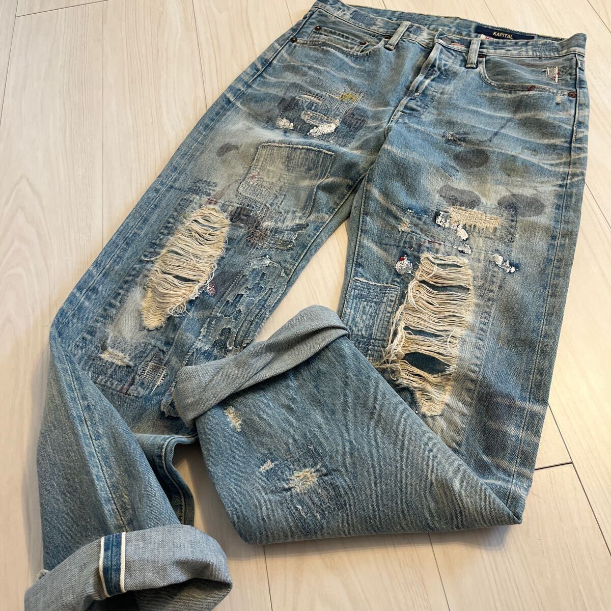 1円スタート KAPITAL キャピタル メンズ古着 デニムパンツ 1円スタート KAPITAL キャピタル メンズ古着 デニムパンツ
