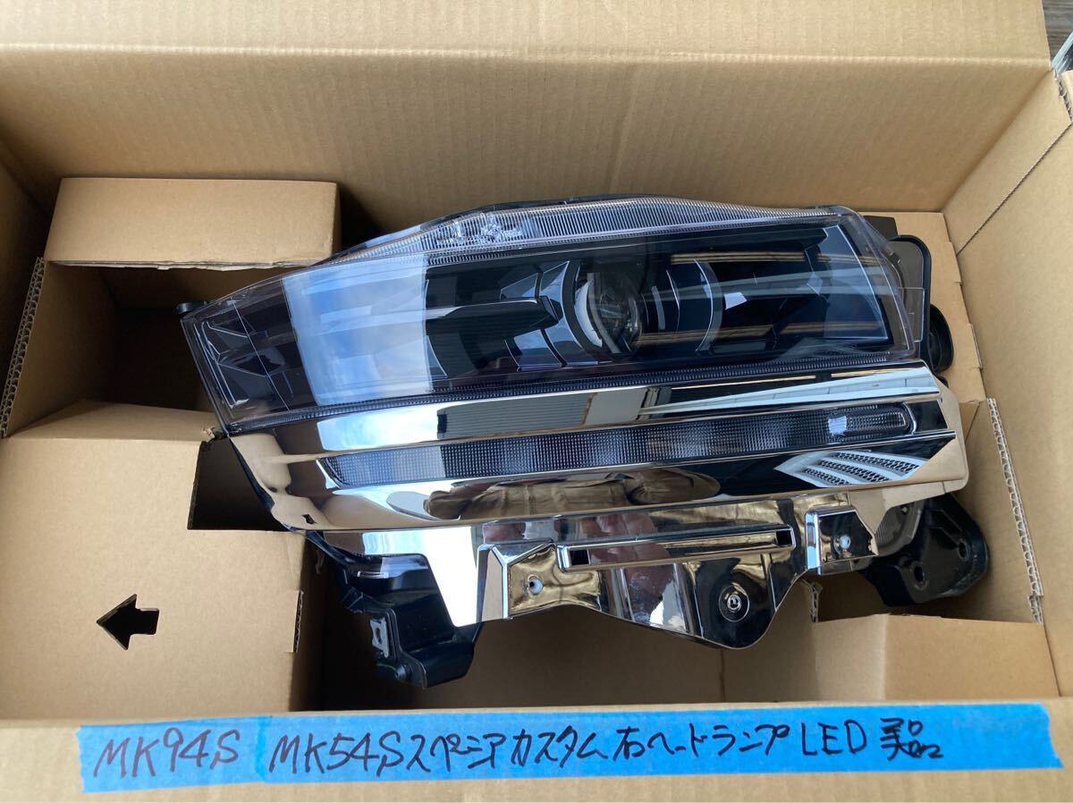 Yahoo!オークション - MK94 MK54 スペーシア カスタム 右 ヘッドライト...