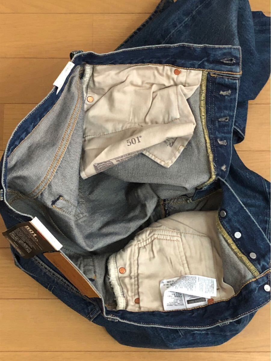 Yahoo!オークション - Levi's 501 ORIGINAL BLAST OF BLUE SELVEDGE W3...