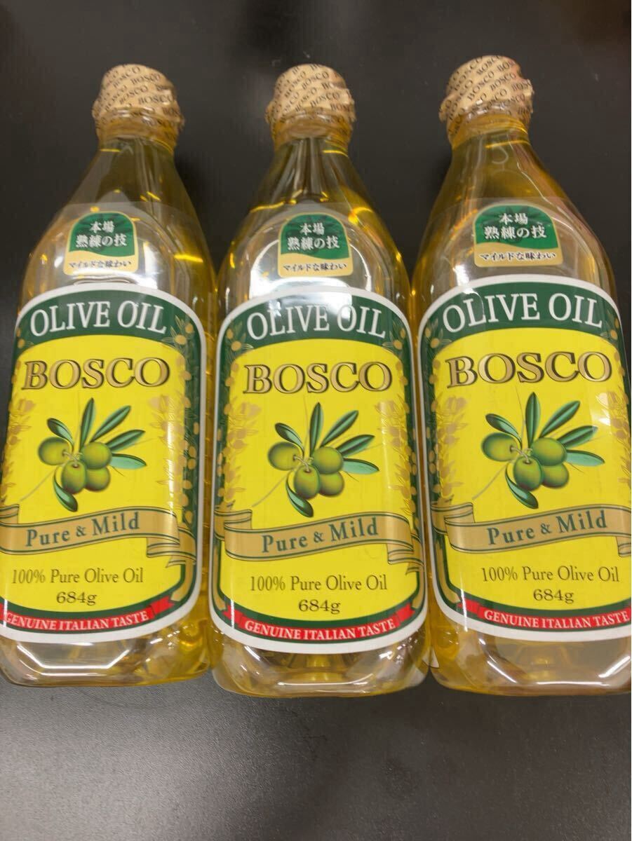 Yahoo!オークション - 新品未開封 BOSCO ボスコ オリーブオイル pure＆...