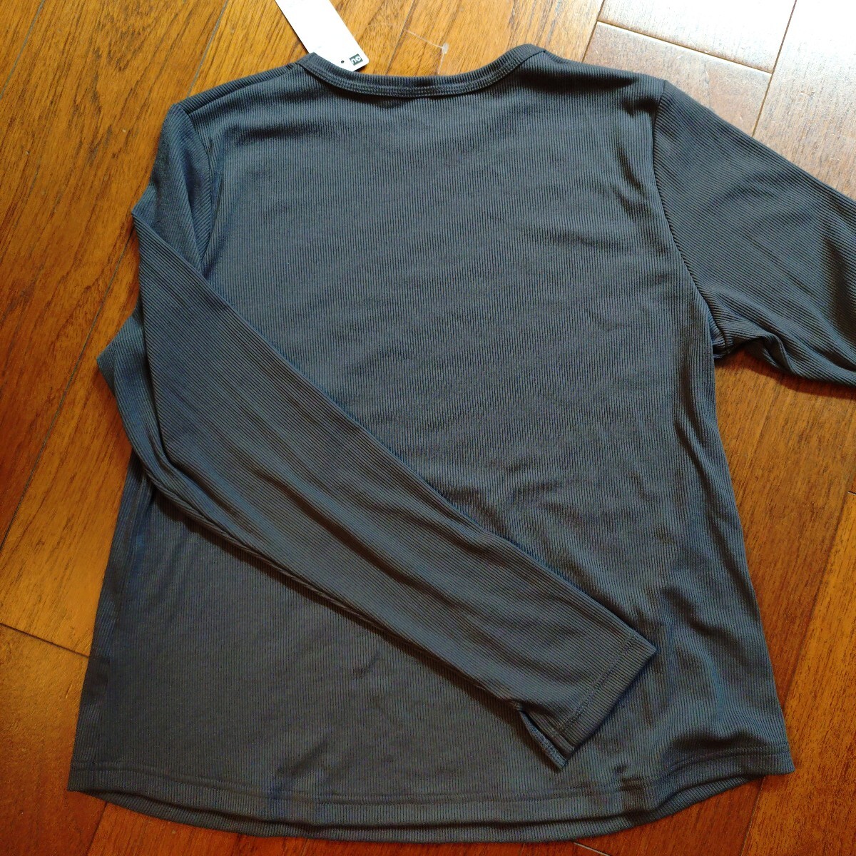 Yahoo!オークション - GU XXLサイズ ソフトリブクルーネックTシャツ 長...