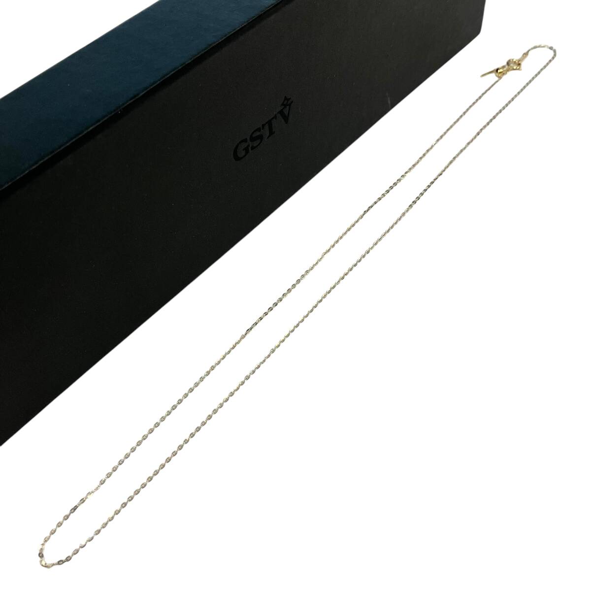 Yahoo!オークション - 未使用 GSTV K18YG K18WG オーロラチェーンネッ...