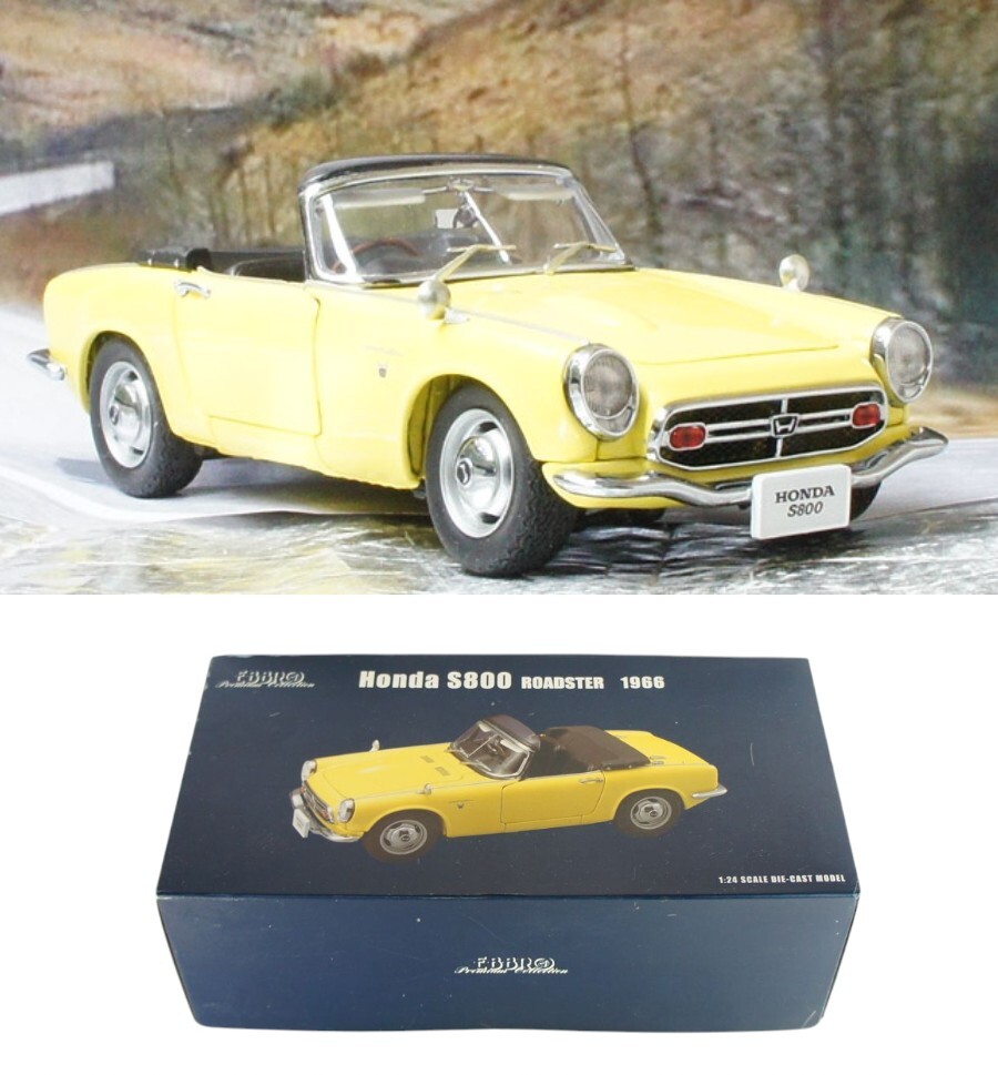 Yahoo!オークション - エブロ 1/24 1966 ホンダ S800 エスハチ Sシリー...