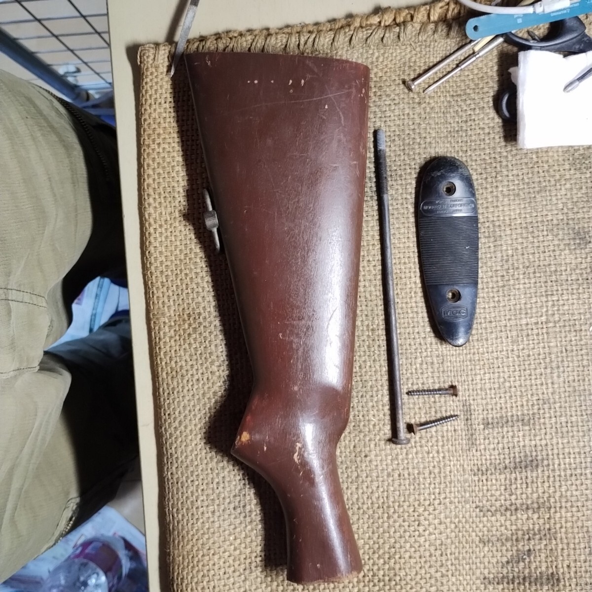 Yahoo!オークション - MGC M31ライアットショットガン 木製ストック