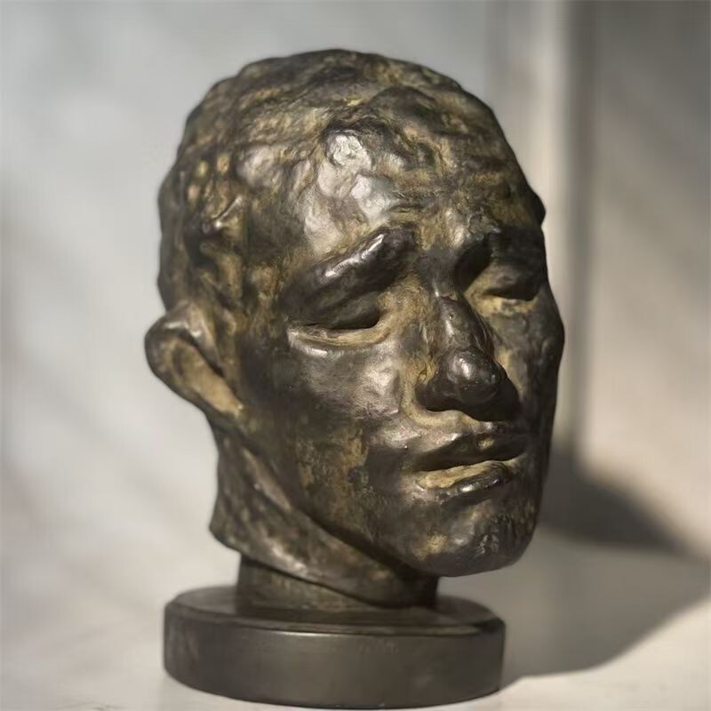 Yahoo!オークション - 090 WPP 西洋彫刻 ガレの義民像 冷陶製 高さ22cm...