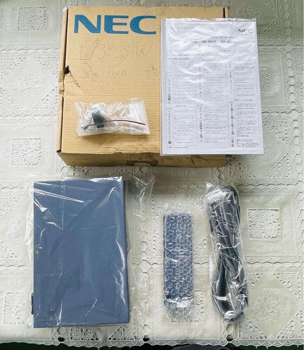 NEC QX-S608E ギガビットイーサネットスイッチングハブ(イーサネットハブ)｜売買されたオークション情報、yahooの商品情報をアーカイブ公開 - オークファン（aucfan.com）