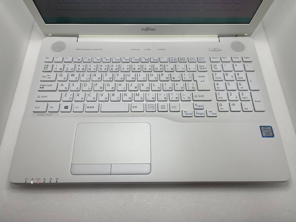 Yahoo!オークション - J017ジャンク FUJITSU LIFEBOOK AH50/B3 i7-7700...