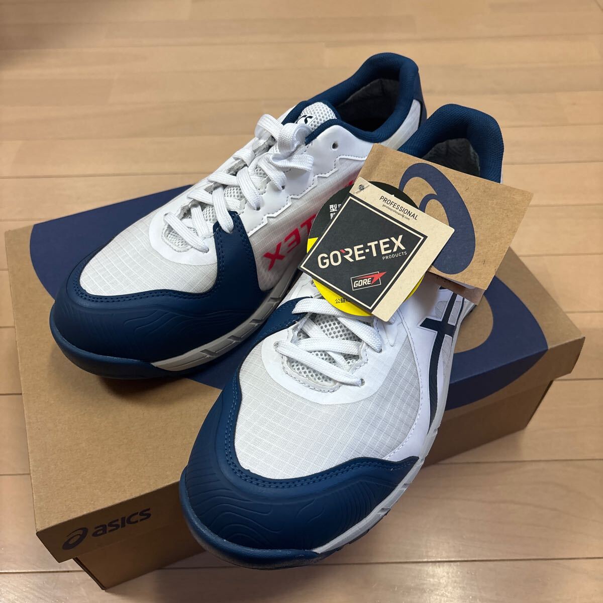 Yahoo!オークション - アシックス ウィンジョブ CP603 G-TX（ホワイト...