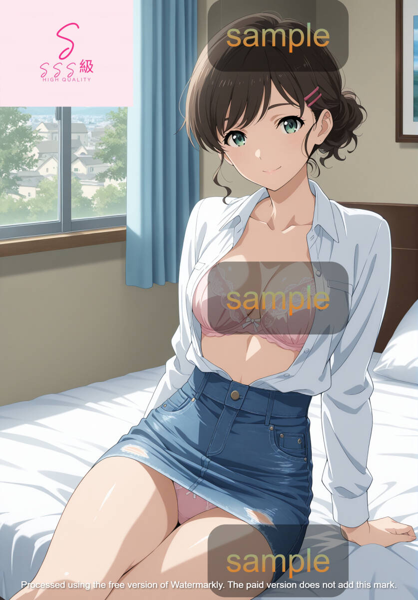 Yahoo!オークション - オリジナル468 A4 ポスター イラスト アニメ 美...