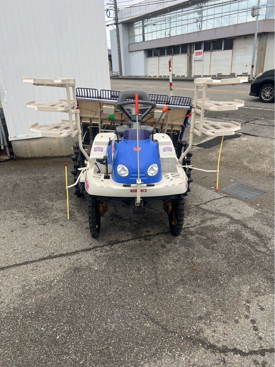 Yahoo!オークション - 富山県黒部市より出品 イセキ 田植え機 PQ5-DU ...