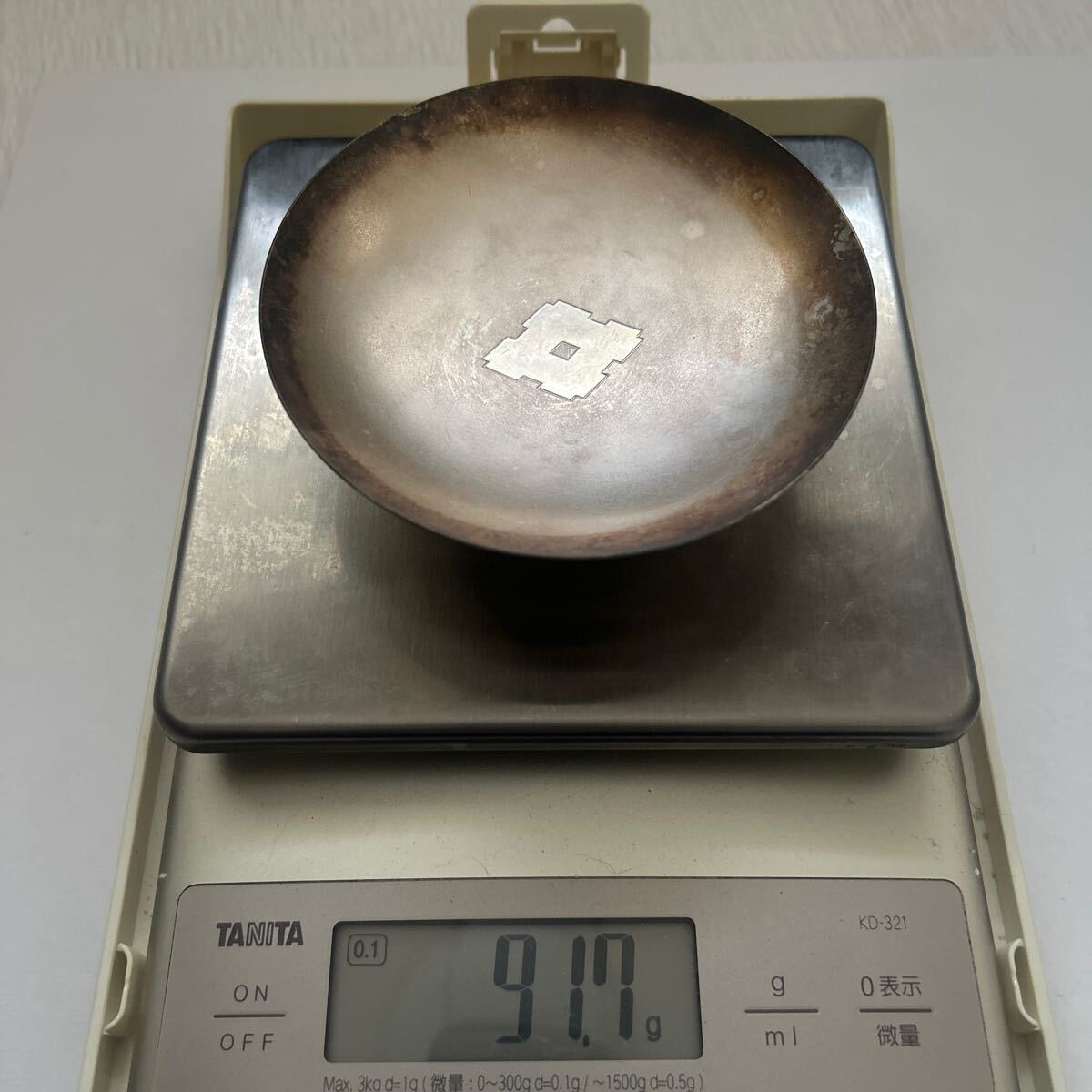 Yahoo!オークション - 純銀 銀座和光の銀盃 291g