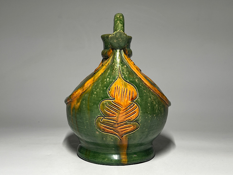 瑞】時代 陶器 三彩壺 水差し 中国美術(骨董陶磁器一般)|売買 瑞】時代 陶器 三彩壺 水差し 中国美術(骨董陶磁器一般)|売買