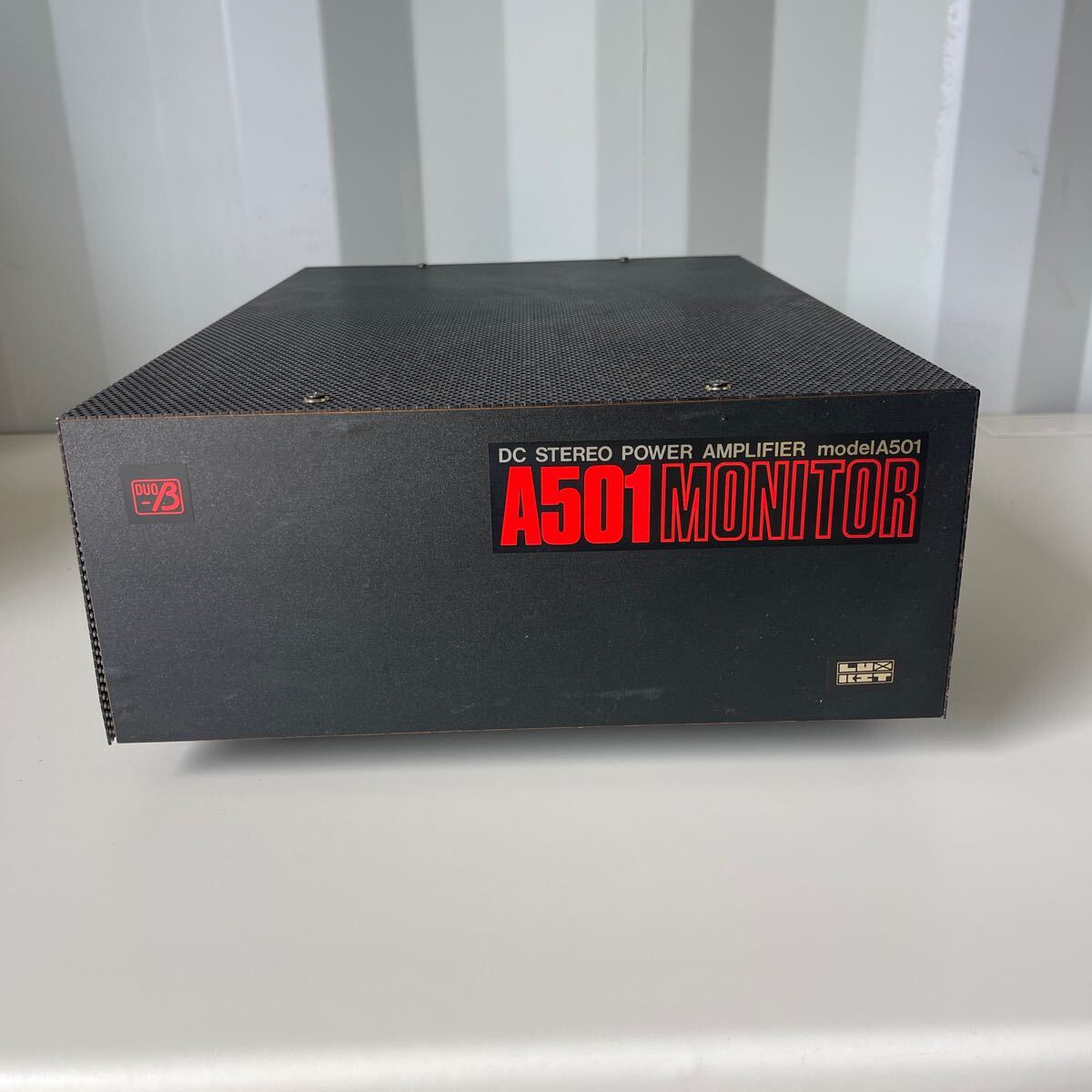 Yahoo!オークション - LUXKIT パワーアンプ A501 MONITOR ジャンク