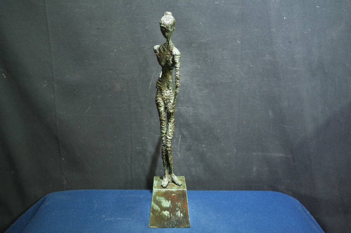 Yahoo!オークション - T594 Monk作 ブロンズ 裸婦像