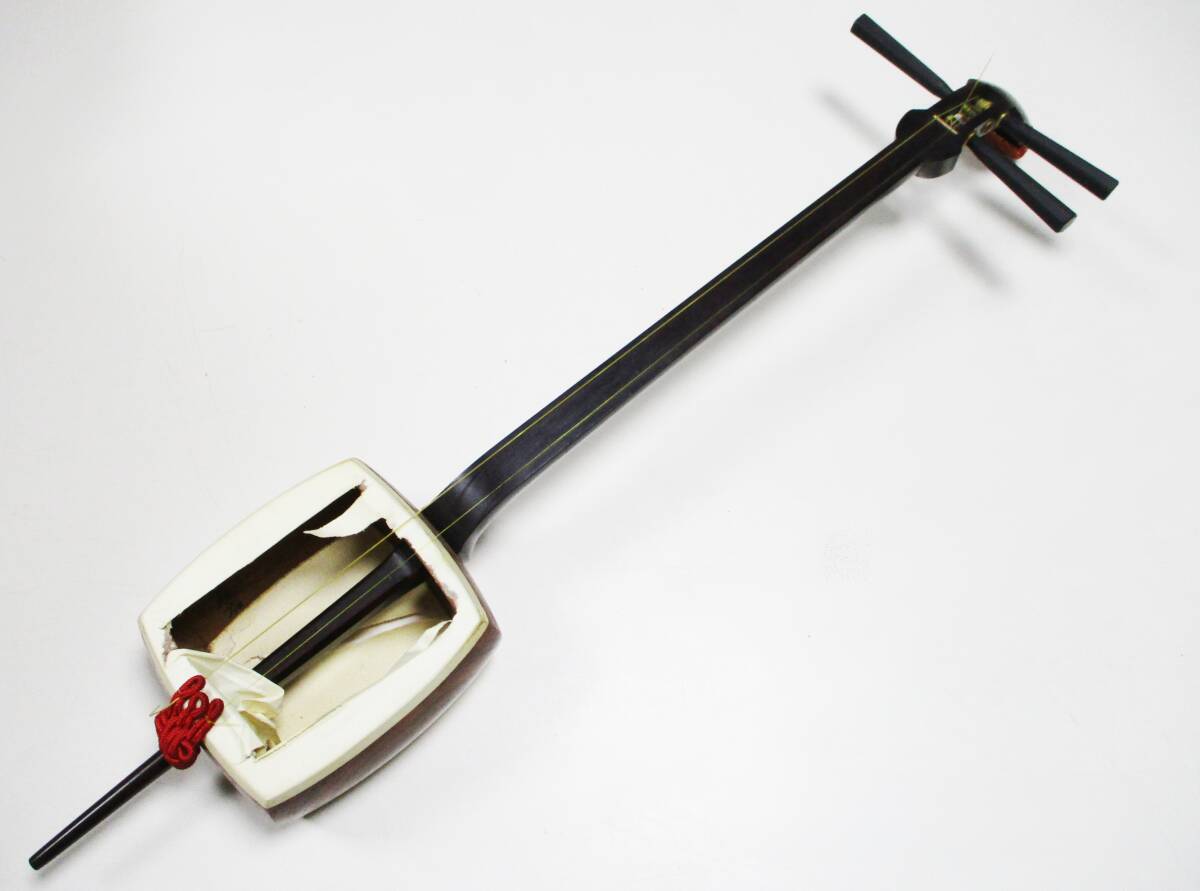 Yahoo!オークション - 《ジャムルK》 hc0423-129 小三味線 和楽器 三味...