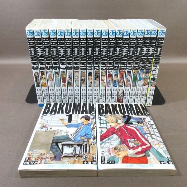 Yahoo!オークション - D313 小畑健「バクマン BAKUMAN 全20巻＋ファン...