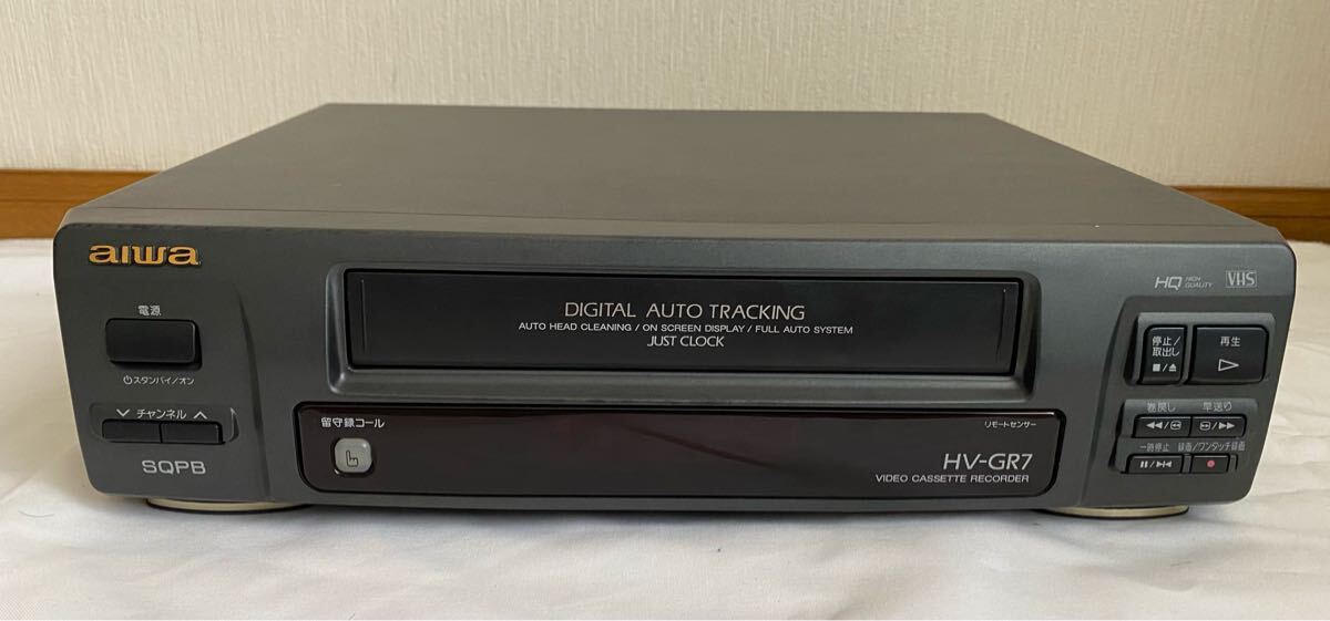 Yahoo!オークション - アイワ AIWA VHS ビデオデッキ HV-GR7