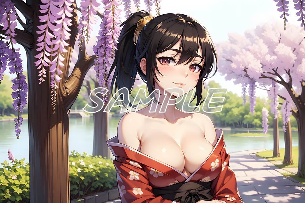 Yahoo!オークション - №33 A4 ポスター 一点物 AI美女 光沢紙 ラミネ...