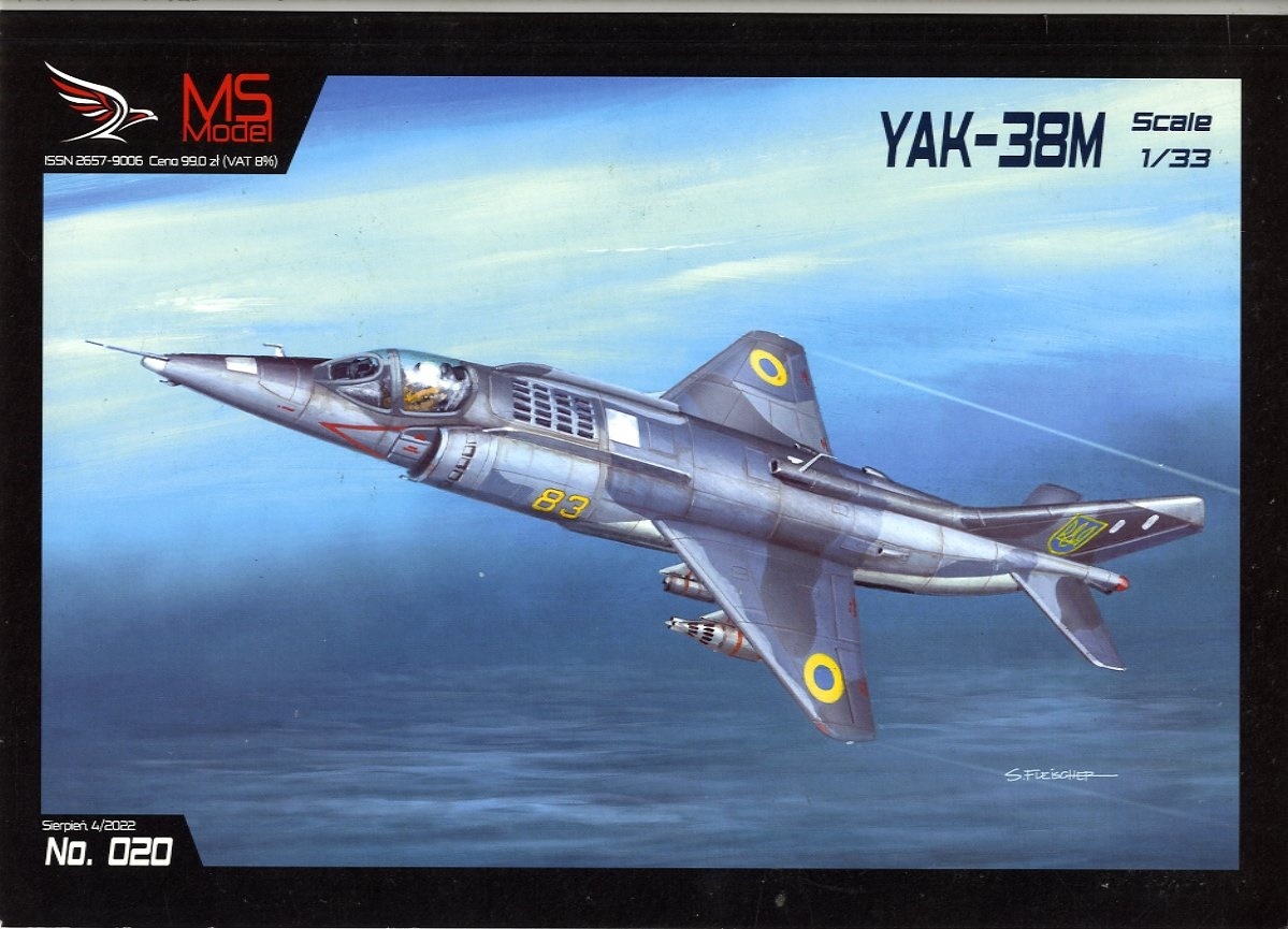 Yahoo!オークション - MS 1 33 YAK-38M（CARD MODEL)