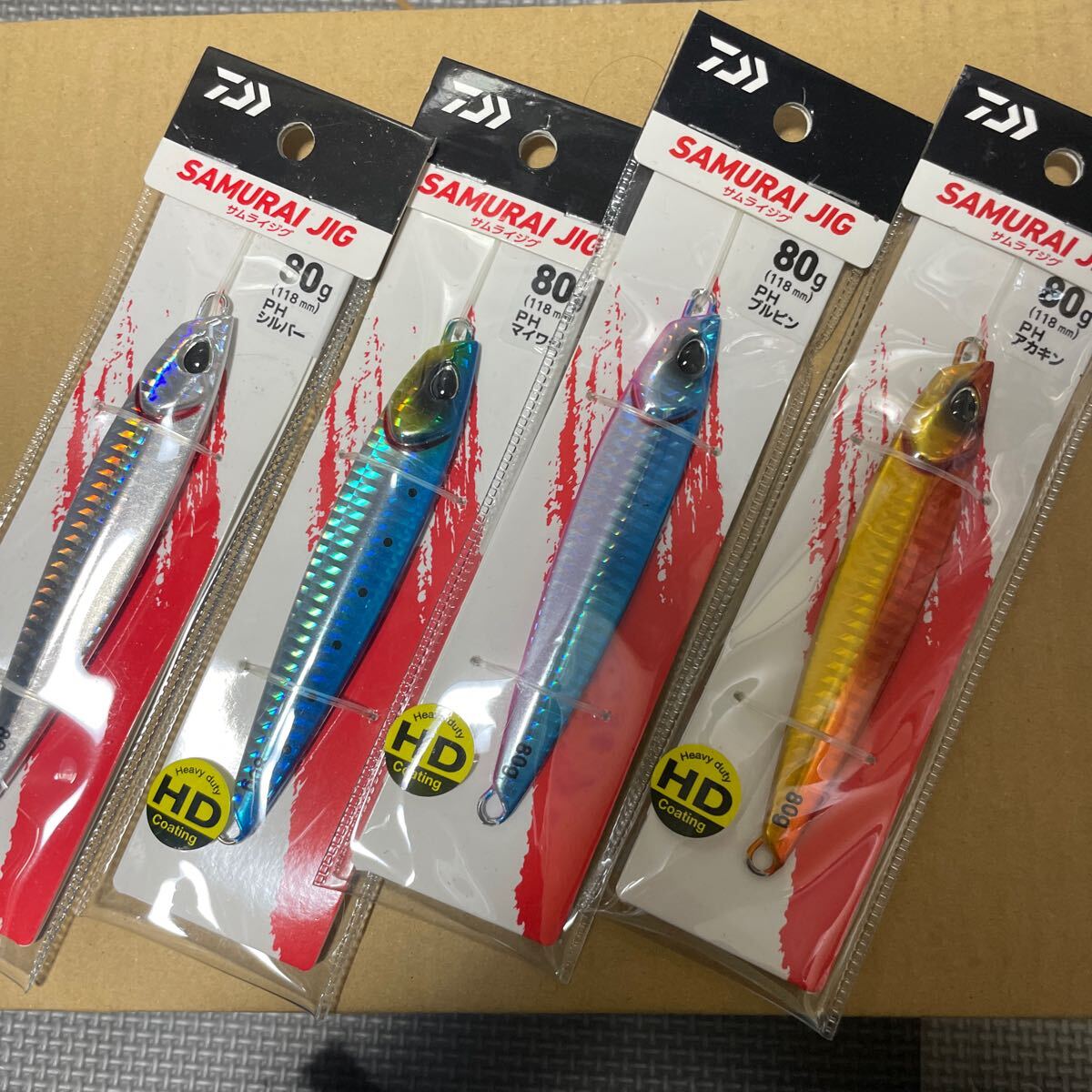 Yahoo!オークション - サムライジグ 80g PHシルバー など4色