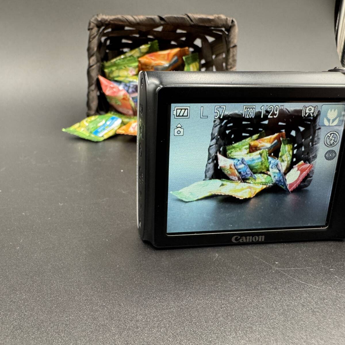 Yahoo!オークション - ＃5744【動作品】CANON キヤノン POWER SHOT A24...