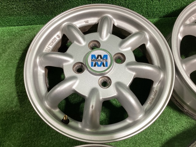 Yahoo!オークション - MINILITE 13インチアルミホイール 4J ＋45 4H PC...