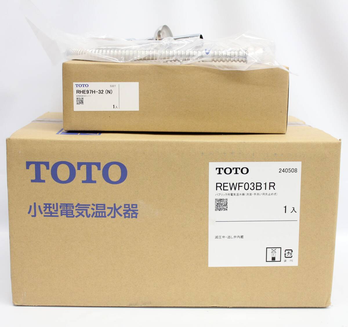 Yahoo!オークション - 新品未開封 TOTO 小型電気温水器 REWF03B1R 密閉...