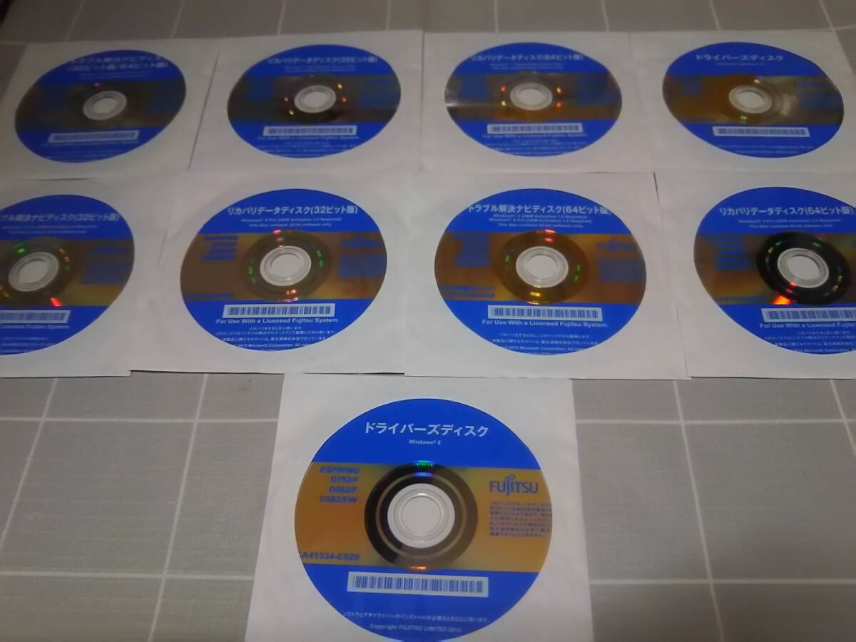 Yahoo!オークション - 富士通 ESPRIMO D582/F D752/F 系 Windows 7 Pr...