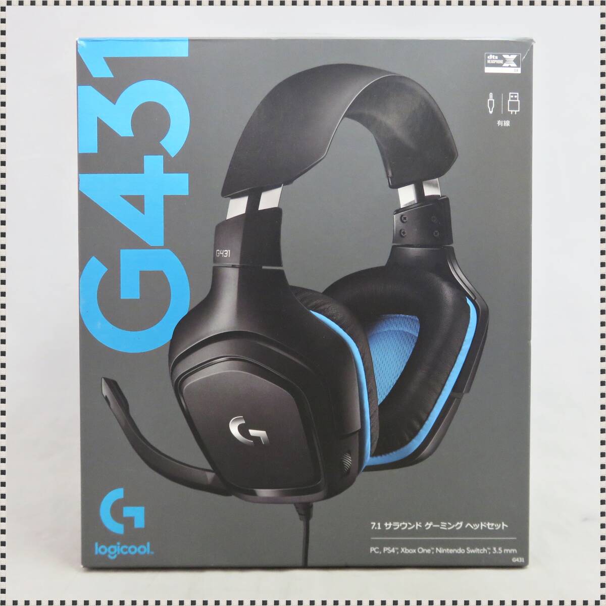 Yahoo!オークション - ロジクール G431 7.1 サラウンド 有線 ゲーミン...