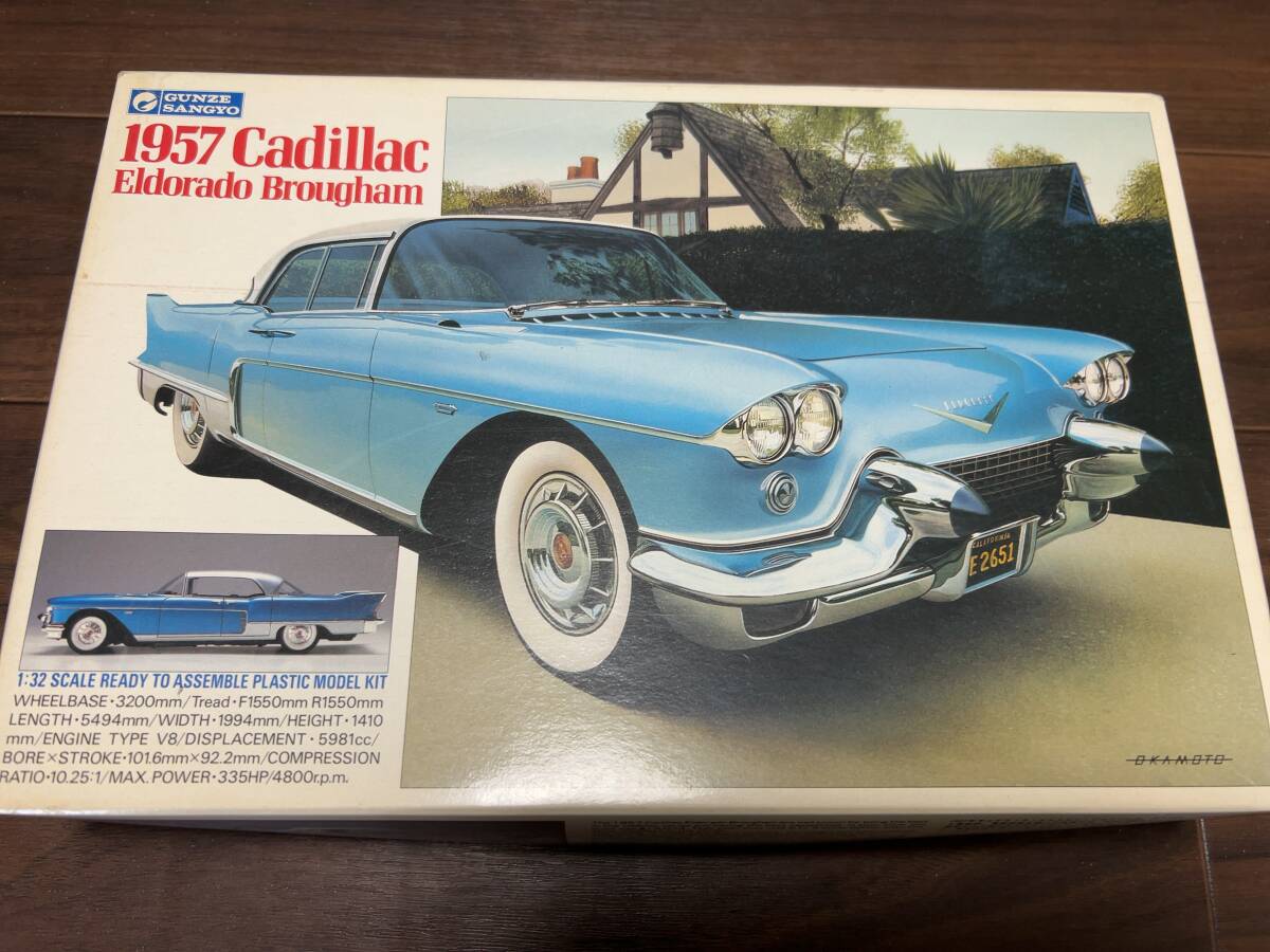 Yahoo!オークション - グンゼ 1/32 1957 キャデラック