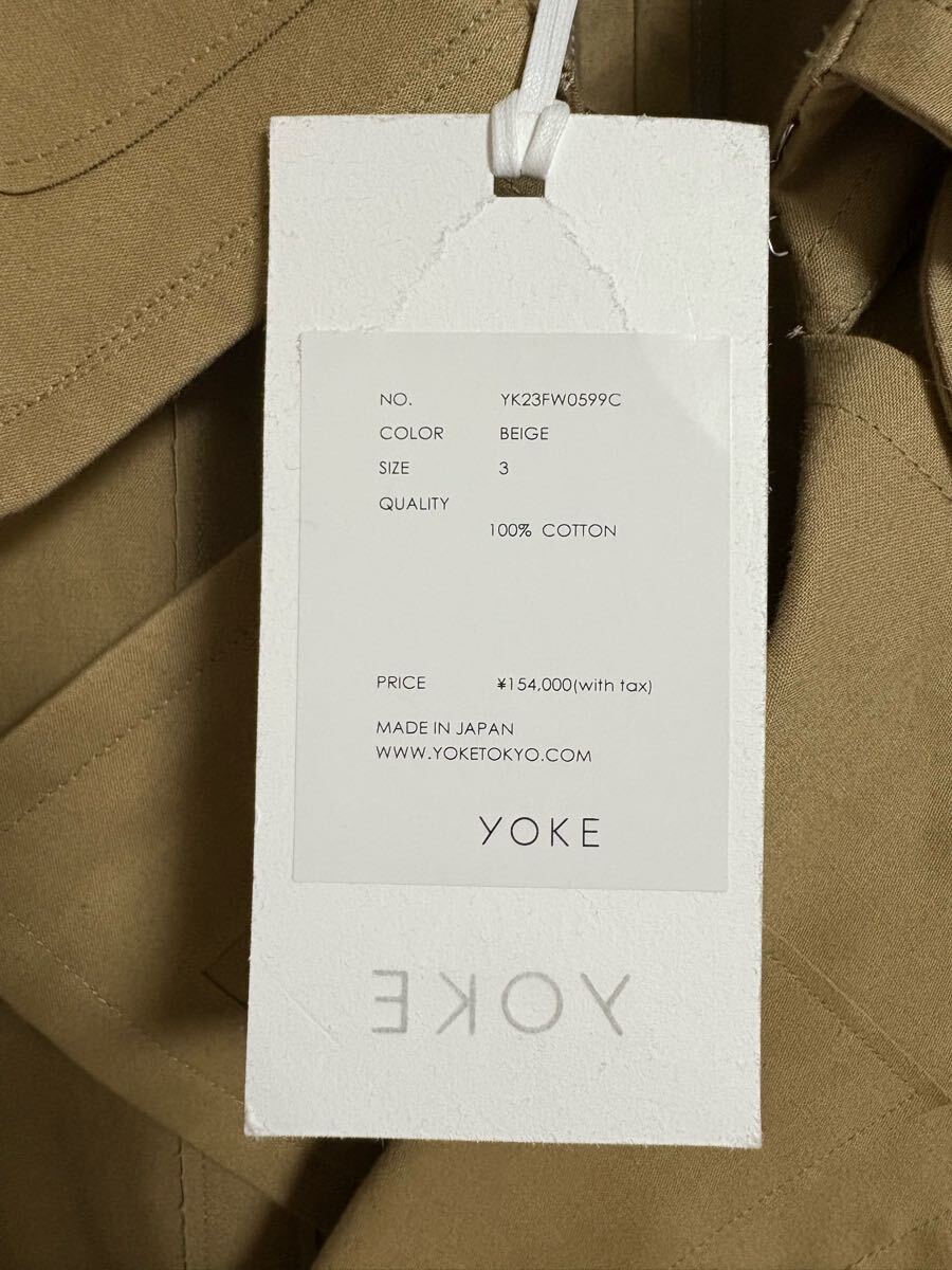 Yahoo!オークション - YOKE トレンチコート