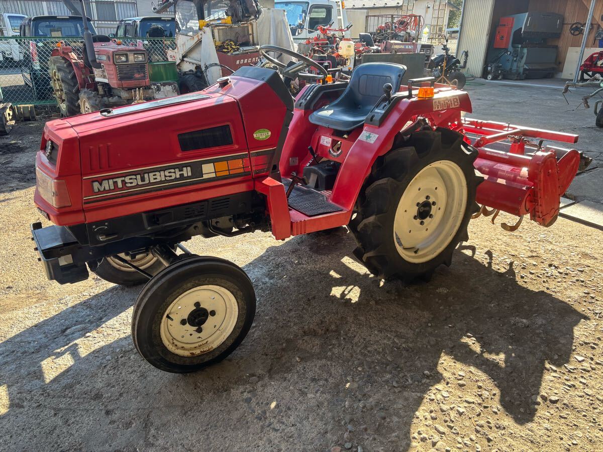 Yahoo!オークション - 宮城県発MITSUBISHIトラクター MT18 二駆 ディー...