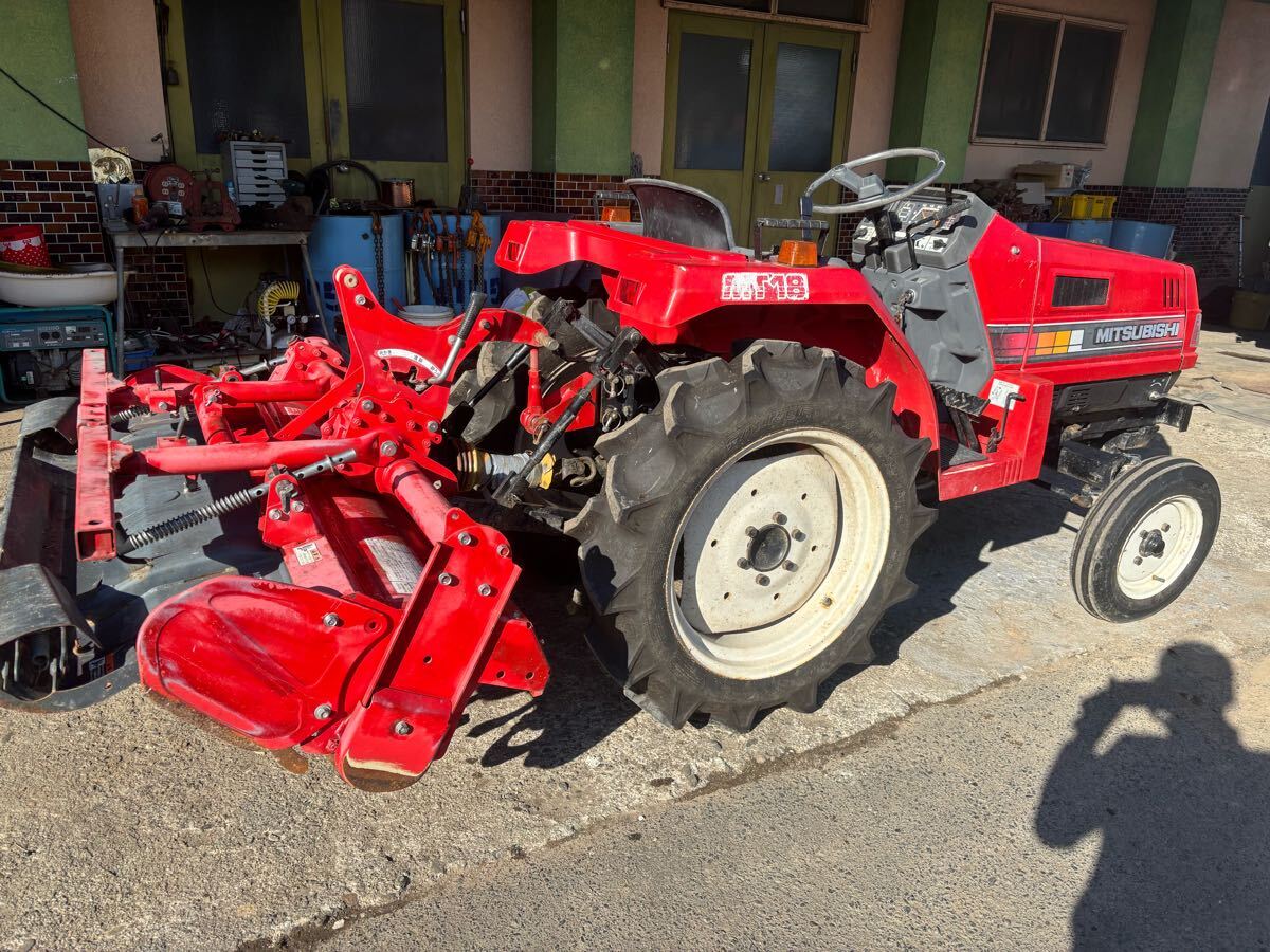 Yahoo!オークション - 宮城県発MITSUBISHIトラクター MT18 二駆 ディー...