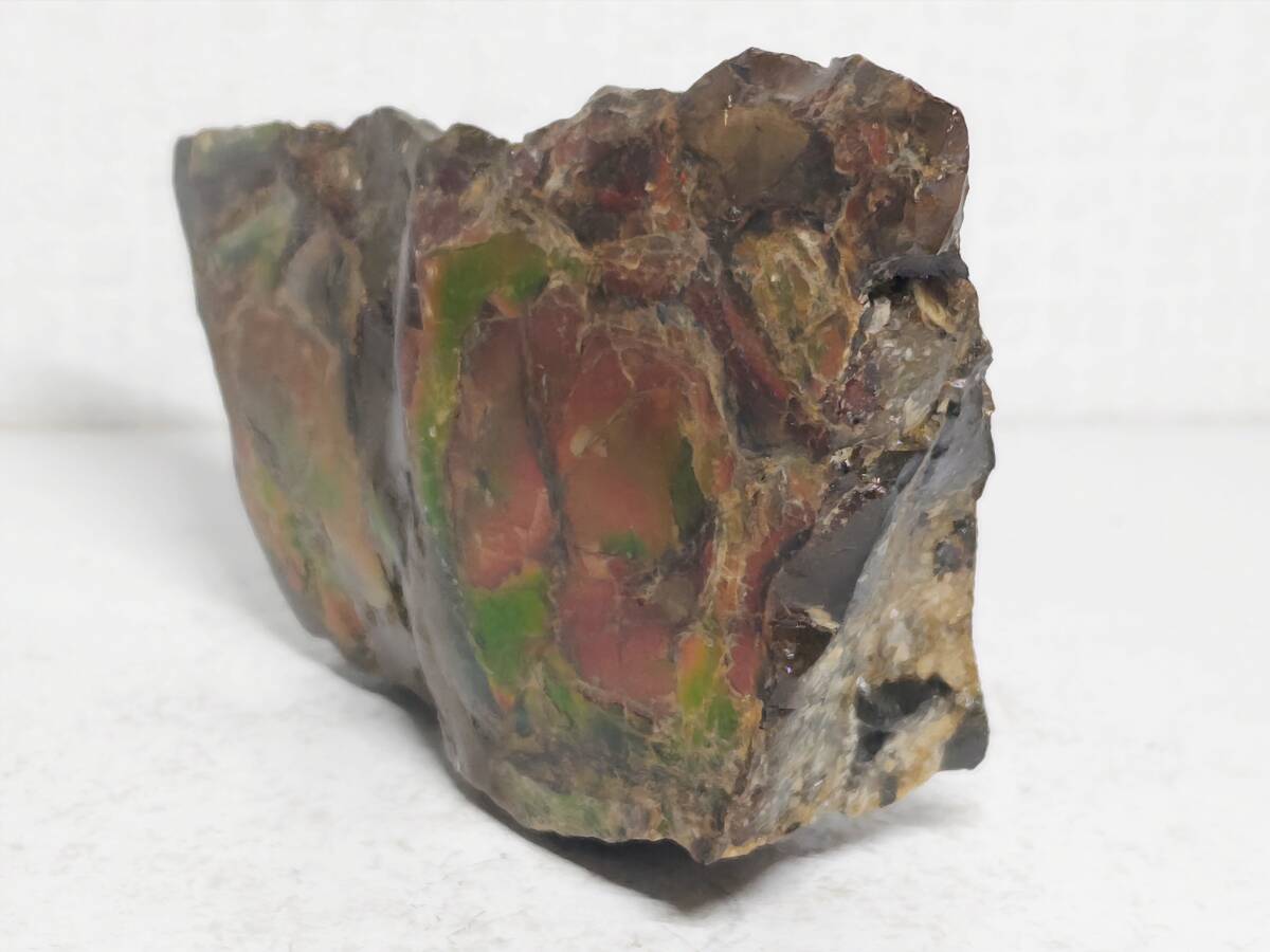 Yahoo!オークション - 【多彩】 333g アンモライト アンモナイト 化石 ...