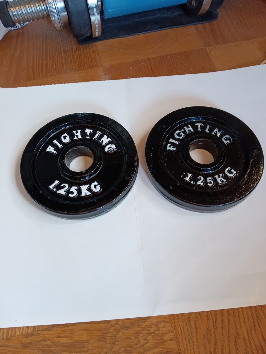 Yahoo!オークション - FIGHTING ROAD ダンベルプレート 1.25KG 2枚