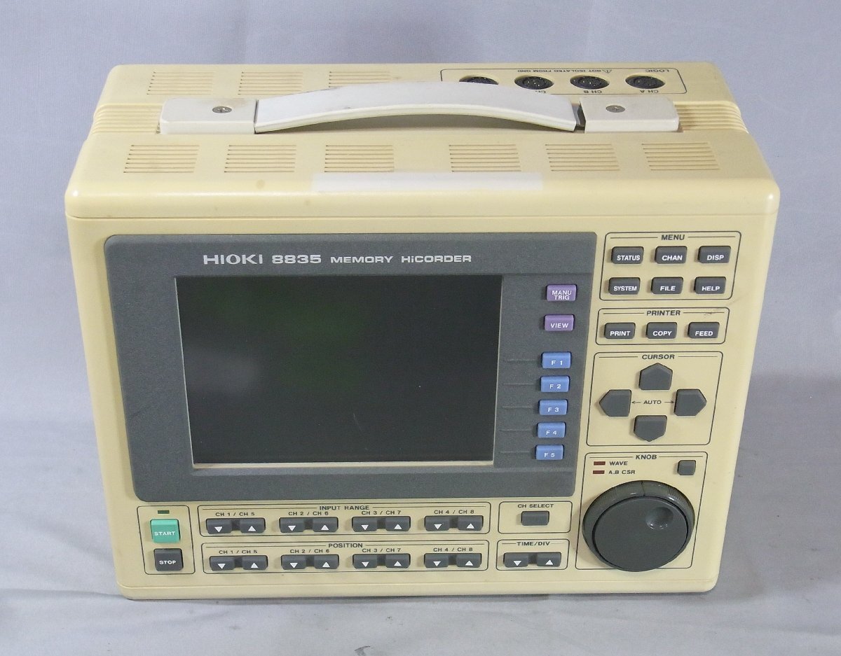 Yahoo!オークション - B43964 O-03042 HIOKI メモリハイコーダ 8835 ジ...
