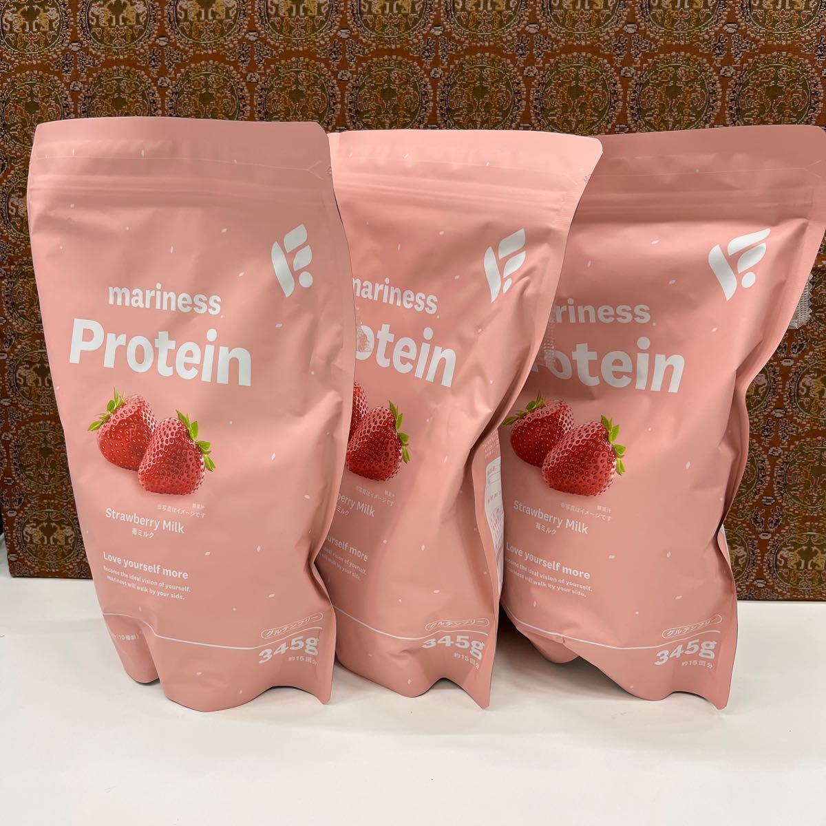 Yahoo!オークション - M4【未開封品】/マリネスプロテイン marriness ...