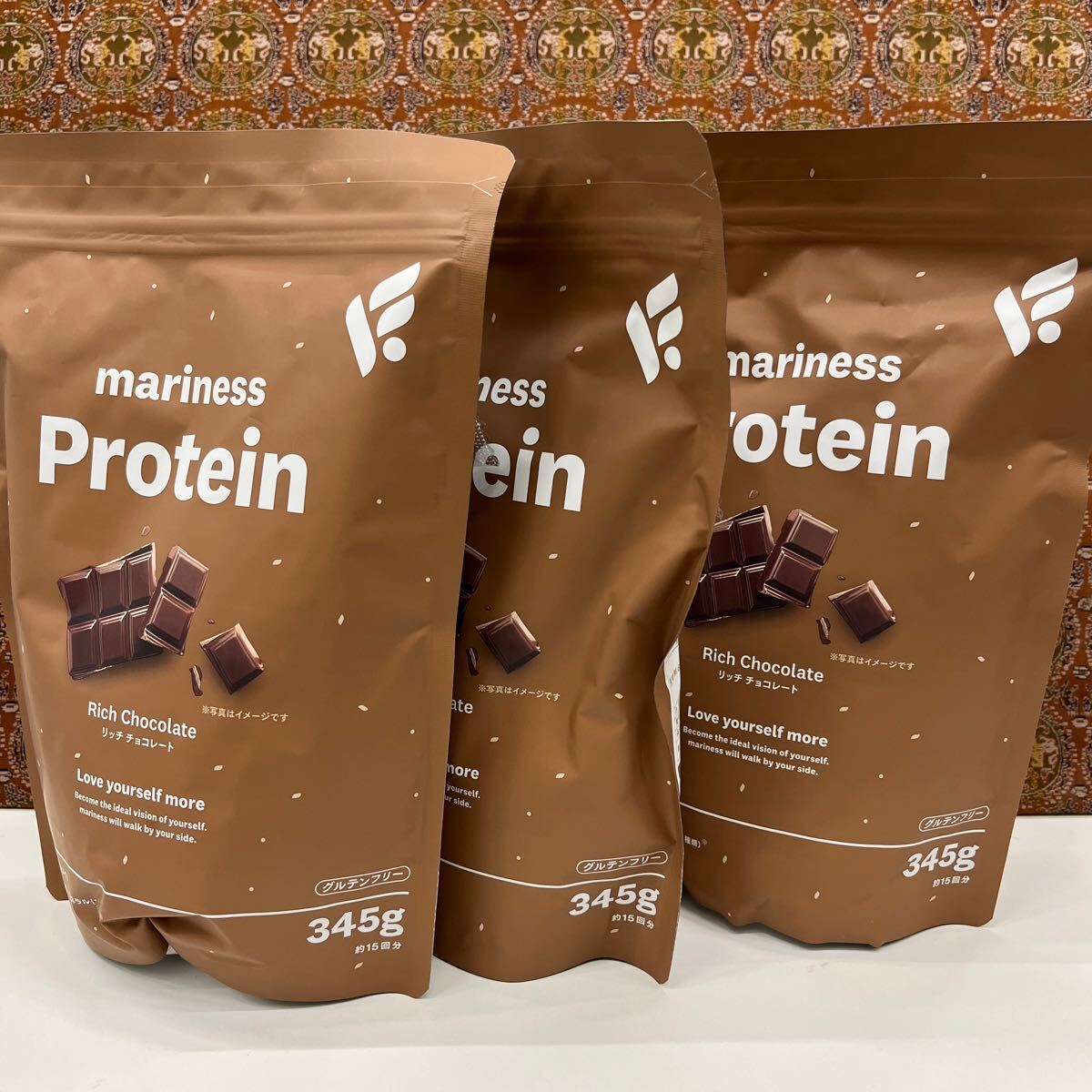M4 / マリネスプロテイン marriness Protein リッチチョコレート 345g 3袋セット(500g未満)｜売買されたオークション情報、yahooの商品情報をアーカイブ公開 ...