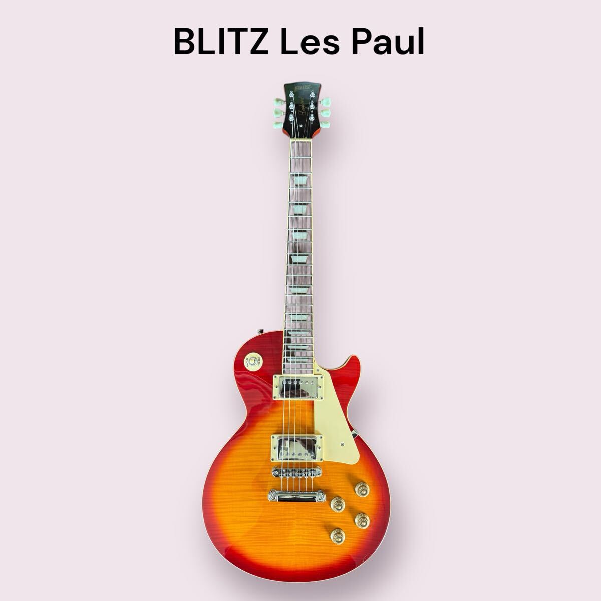 Yahoo!オークション - Blitz by AriaProII レスポール サンバースト エ...