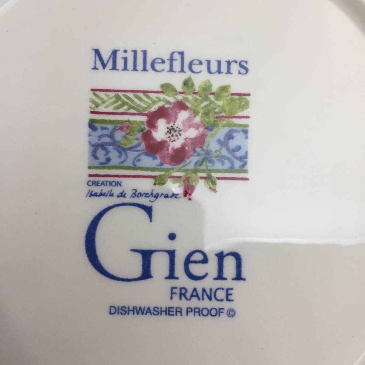 Yahoo!オークション - U041910 Gien ジアン ミルフルール millefleurs ...