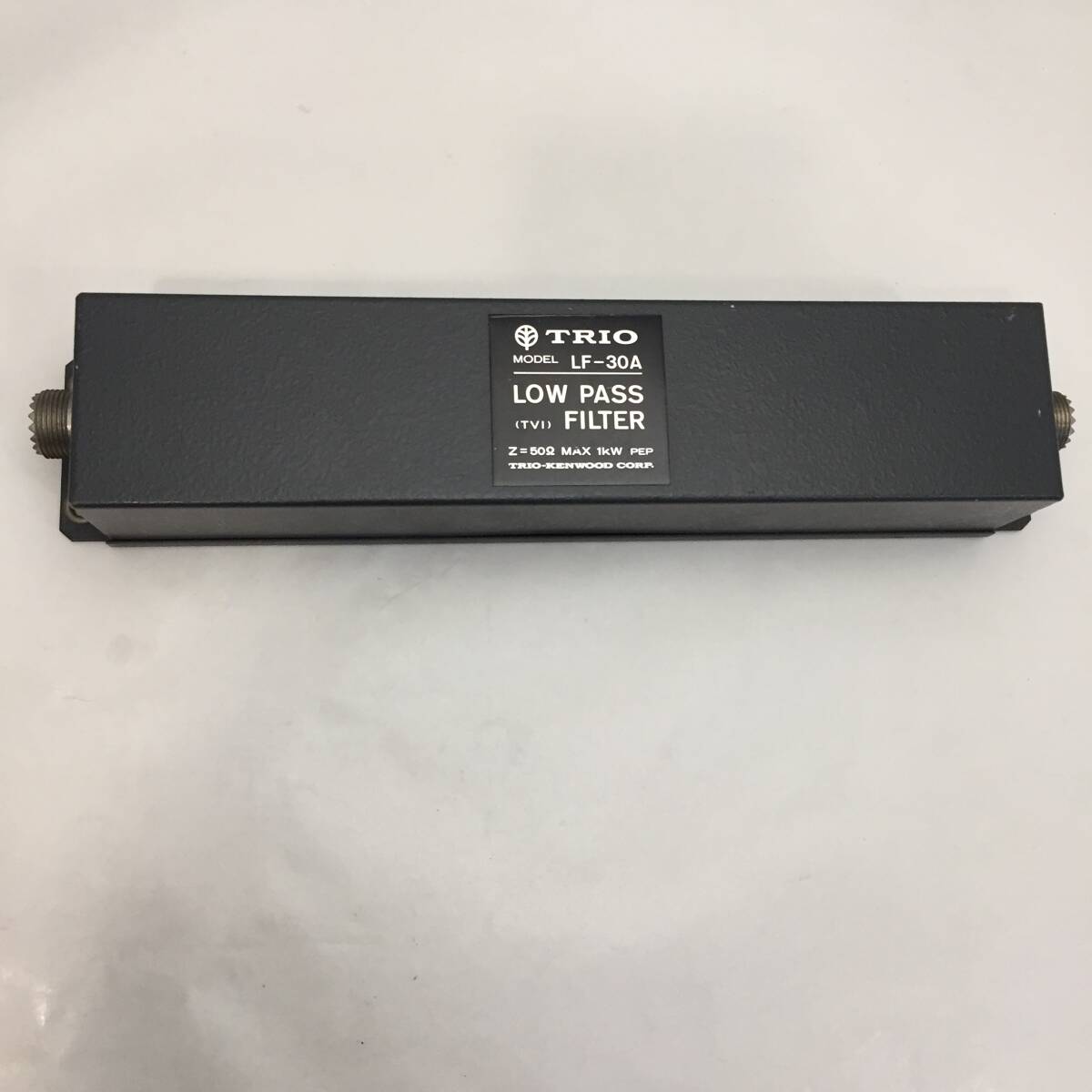 Yahoo!オークション - U042610 TRIO トリオ LF-30A 1KW HF帯ローパスフ...