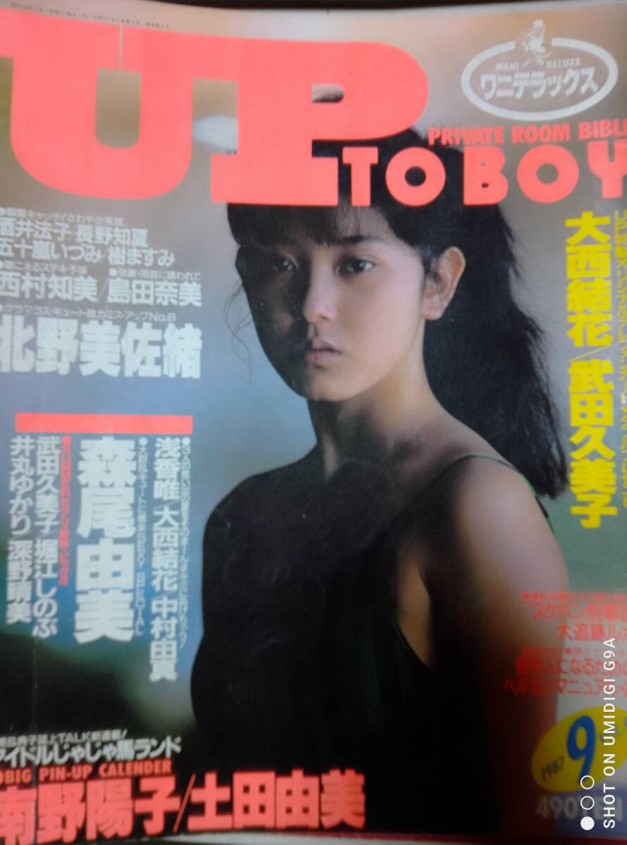 Yahoo!オークション - UP TO BOY(アップトゥボーイ)1987年9月号 VOL.9 ...