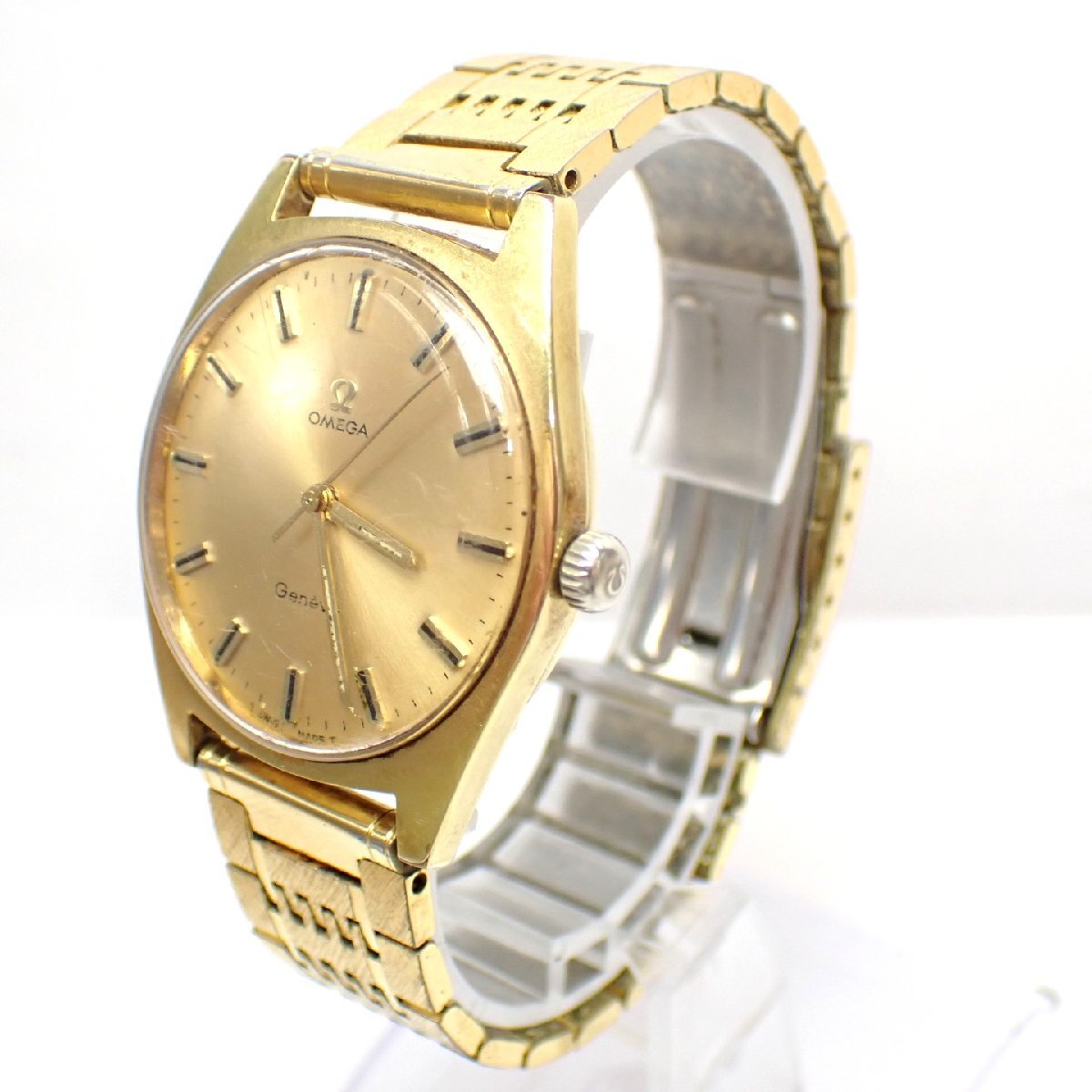 \1 稼働 オメガ 1561.51 ジュネーブ ゴールド 手巻き ユニセックス 腕時計 Y683(その他)｜売買されたオークション情報、yahooの商品情報をアーカイブ公開 - オークファン ...
