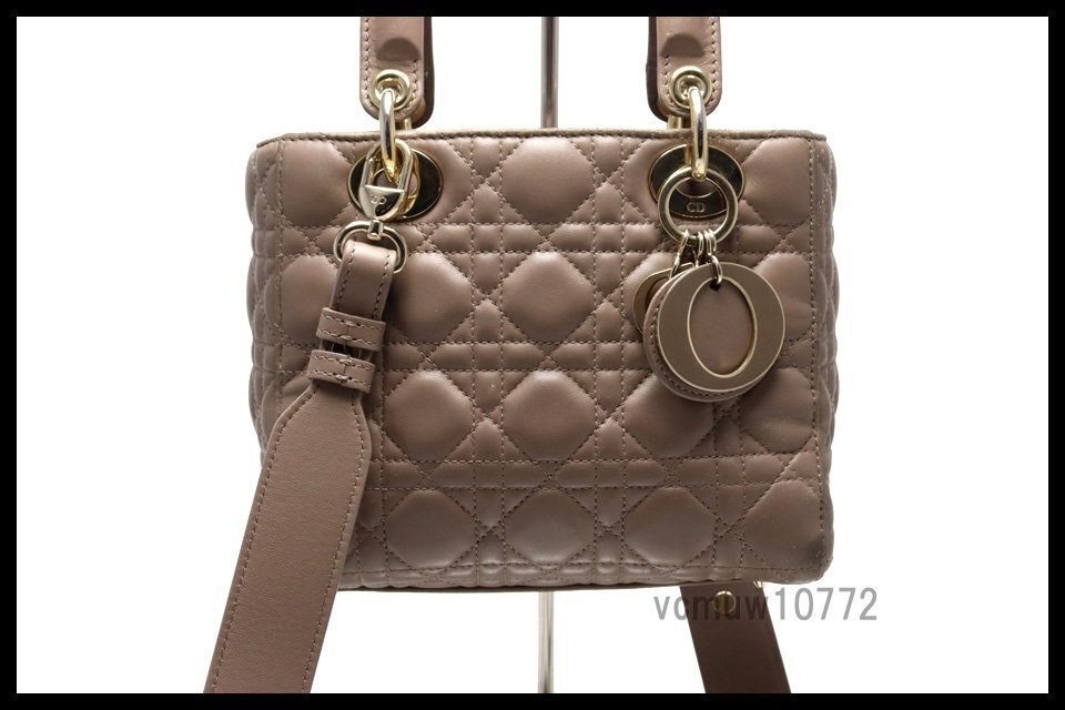近年モデル希少美中古□Christian Dior レディディオール レザー 近年モデル希少美中古□Christian Dior レディディオール レザー
