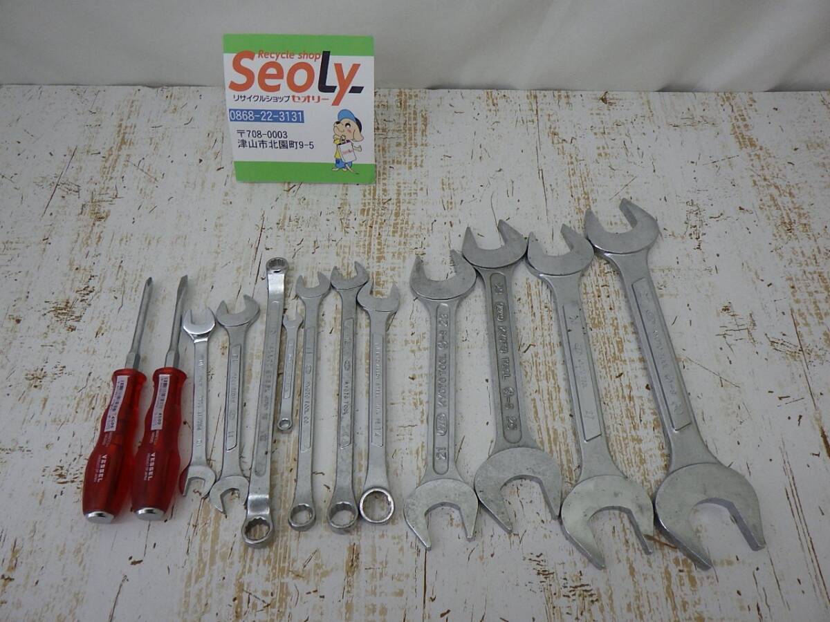 Yahoo!オークション - ハンドツール KTC etc 大工道具 スパナ コンビネ...